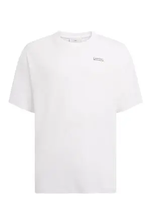 SONG FOR THE MUTE Cotton Logo-label T-shirt - White