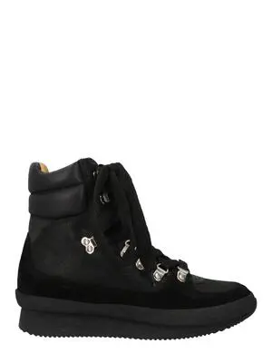Isabel Marant Étoile Lace-up Ankle Boots - Black