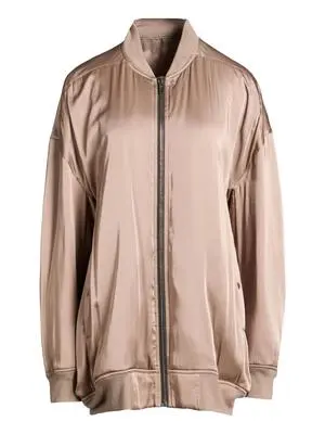 Rick Owens Satin Bomber Jacket - No