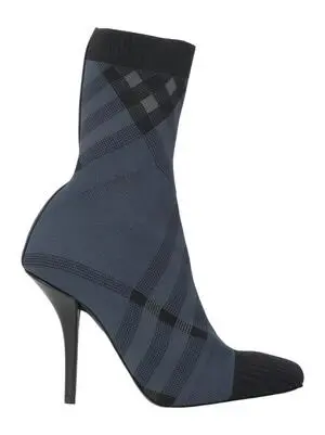 Burberry Knitted Sock Ankle Boots - Black