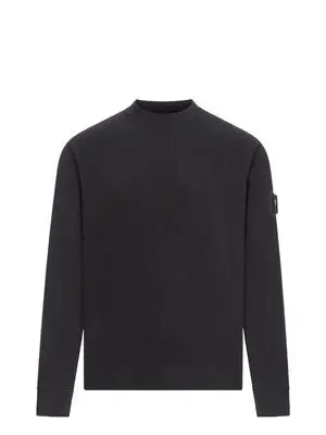 Stone Island Crew-neck Sweatshirt - Black