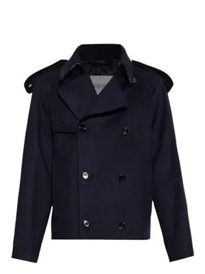 Burberry Double-breasted Casual Jacket - Navy