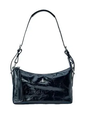 VIVIENNE WESTWOOD Emma Shoulder Bag - Black
