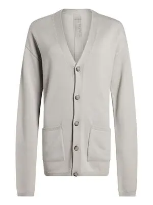 Rick Owens Solid Color Cardigan - Grey