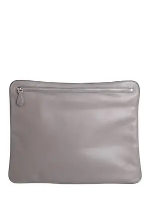 Dolce & Gabbana Largesize Leather Clutch - Grey