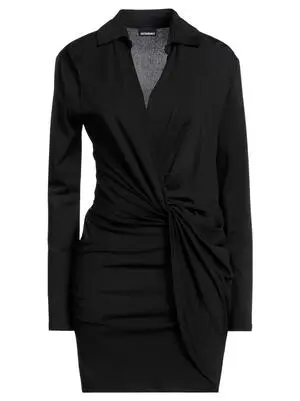 Jacquemus Jersey Bodycon Dress - Black