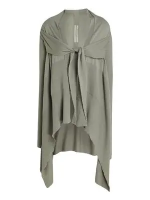 Rick Owens Solidcolor Cashmere Knit Sweater - Green