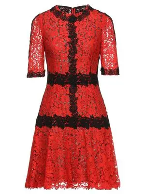Dolce & Gabbana Lace Dress - Red