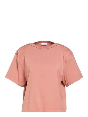 Brunello Cucinelli Short Sleeve Embellished Boatneck T-shirt - No