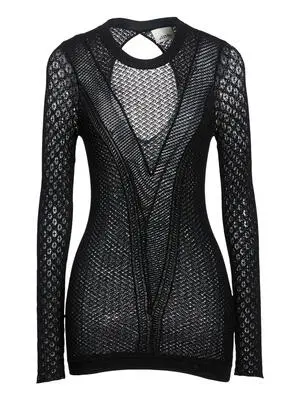 Isabel Marant Étoile Crochet-knit Jumper - Black