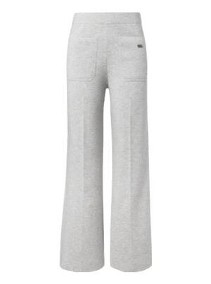 Victoria Beckham Wool And Cashmere Wide-leg Pants - Grey