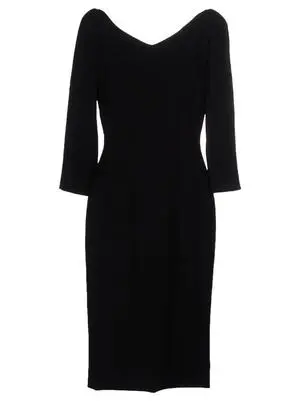 Dolce & Gabbana Dolce Gabbana Midi Dress - Black