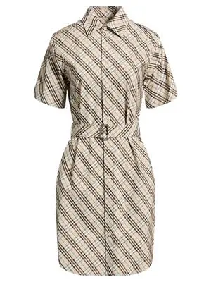 Burberry Printed Shirt Dress - No