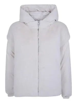 Essentiel Antwerp Faux Fur Hooded Jacket - No