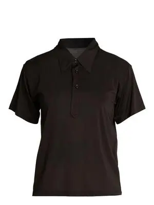 MAISON MARGIELA Solid Color Polo Shirts 