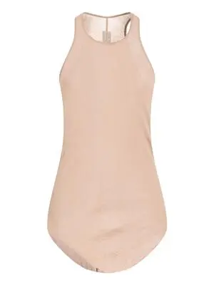 Rick Owens Solid Color Sleeveless Bodysuit - Brown