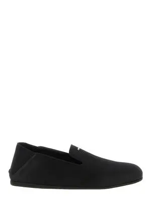 GIUSEPPE ZANOTTI Flat Loafers - Black