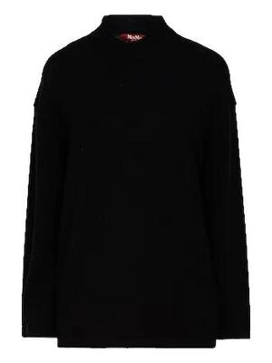 Max Mara Max Mara Minimalist Knit Sweater Black