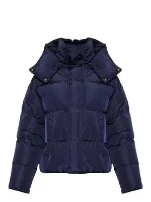 Dsquared2 Long-sleeved Hooded Down Jacket - Navy Blue