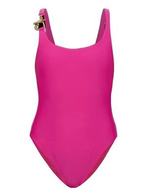 Moschino Sleeveless One-piece Swimsuit - Pink