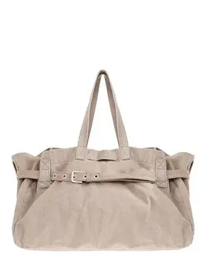 GOLDEN GOOSE Strap Detailed Tote Bag - Grey