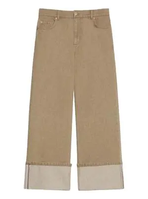 IBLUES Cuffed Jeans - Beige