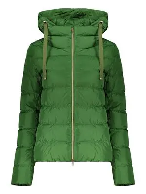Herno Hooded Down Jacket - Green