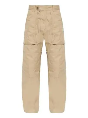 Dsquared2 Wide-leg Casual Trousers - Beige