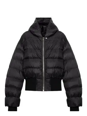 Rick Owens Hooded Puffer Jacket - Black