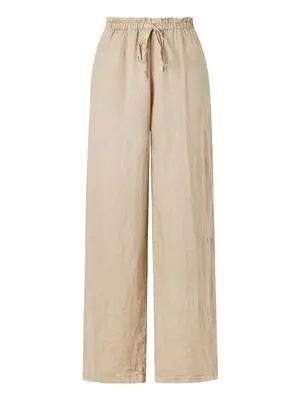 JAMES PERSE Linen Straight-leg Pants - No