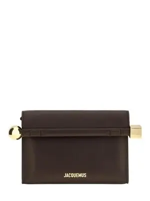 Jacquemus The Rond Carré Bag - Black