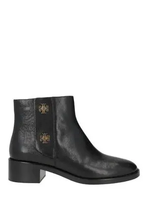 Tory Burch Minimal Leather Boots - Black