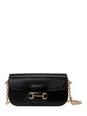 Gucci 1955 Horsebit Small Shoulder Bag - Black