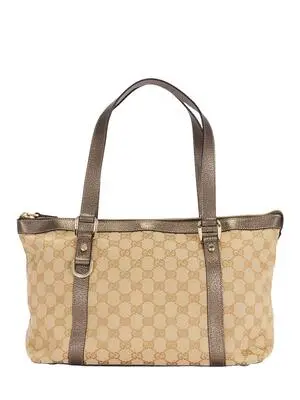 Gucci Abbey Tote Bag - Brown