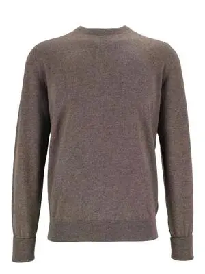 BALLANTYNE Cashmere Crew-neck Sweater - Brown