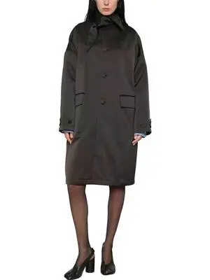 PLAN C Plan C Single-Breasted Coat