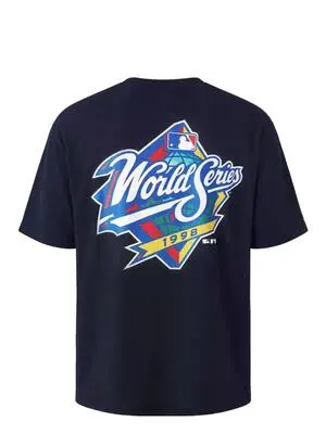 New Era Logo-print Short-sleeve T-shirt - Blue