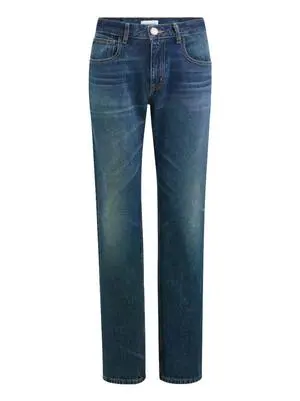 Brandon Maxwell Beau Straight-leg Jeans - Blue