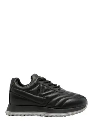 LINDA BAUMANN Lace-up Sneakers - Black