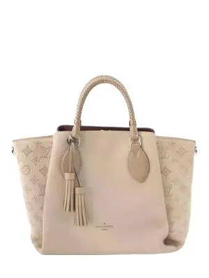 LOUIS VUITTON Louis Vuitton Monogram Mahina Haumea Satchel Neutrals