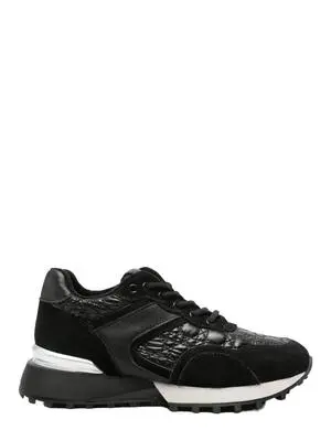 LINDA BAUMANN Lace-up Sneakers - Black