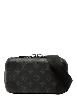 LOUIS VUITTON Louis Vuitton Monogram Eclipse Horizon Clutch Crossbody Bag