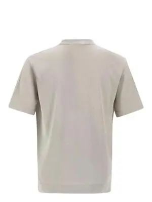 FILIPPO DE LAURENTIIS Mock-neck T-shirt - Grey