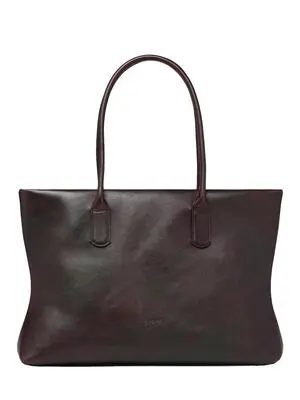 Marsèll Dipona Logo-debossed Leather Tote Bag - Red