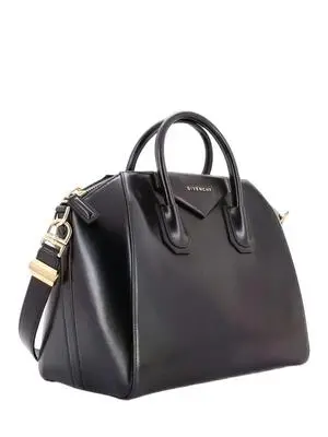 GIVENCHY Givenchy Antigona Bag Glazed Leather Medium Satchel