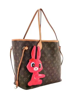 LOUIS VUITTON Monogram Canvas Sun Yitian Neverfull Nm Limited Edition Tote Bag - Brown