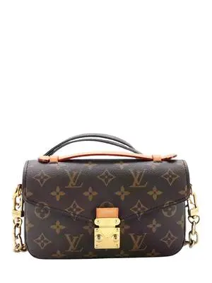LOUIS VUITTON Pochette Metis Monogram Canvas East West Crossbody Bag - Brown