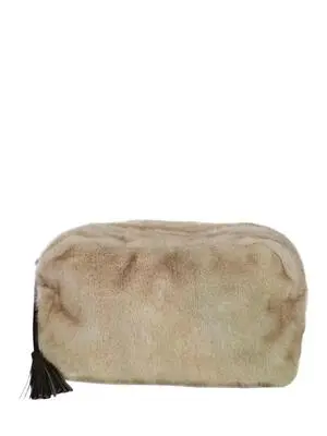 P.a.r.o.s.h P.A.R.O.S.H. Faux-Fur Pouch Neutrals