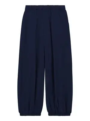 GIORGIO ARMANI Giorgio Armani Oversized Lamé Silk Pants
