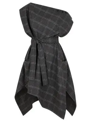 STUART TREVOR Pirate Dress - Grey